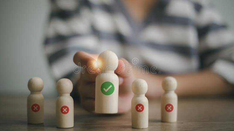 Human Resources Officer Looking for Leader and CEO Concept, Personal ...