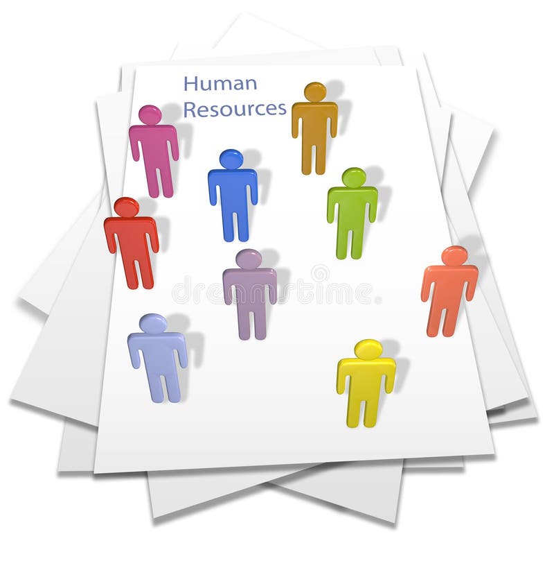 Human Resources Connection Puzzle Pieces Network Stock Vector ...