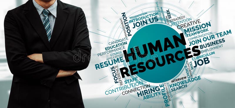 Human Resources and People Networking Concept Uds Stock Image - Image ...