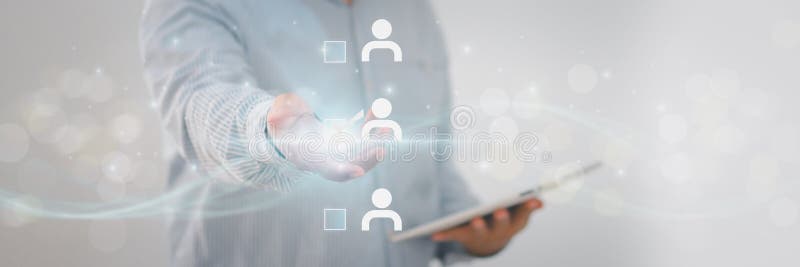 Human Resources Recruitment Employment Headhunting Concept,with Officer ...