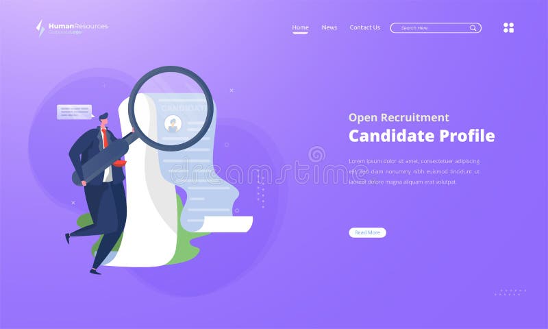Browsing about Candidate Profiles for Human Resources Recruitment ...