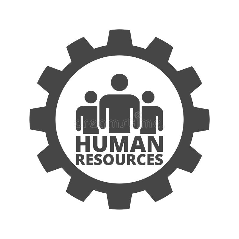 Human resources sign icon stock vector. Illustration of businessman ...