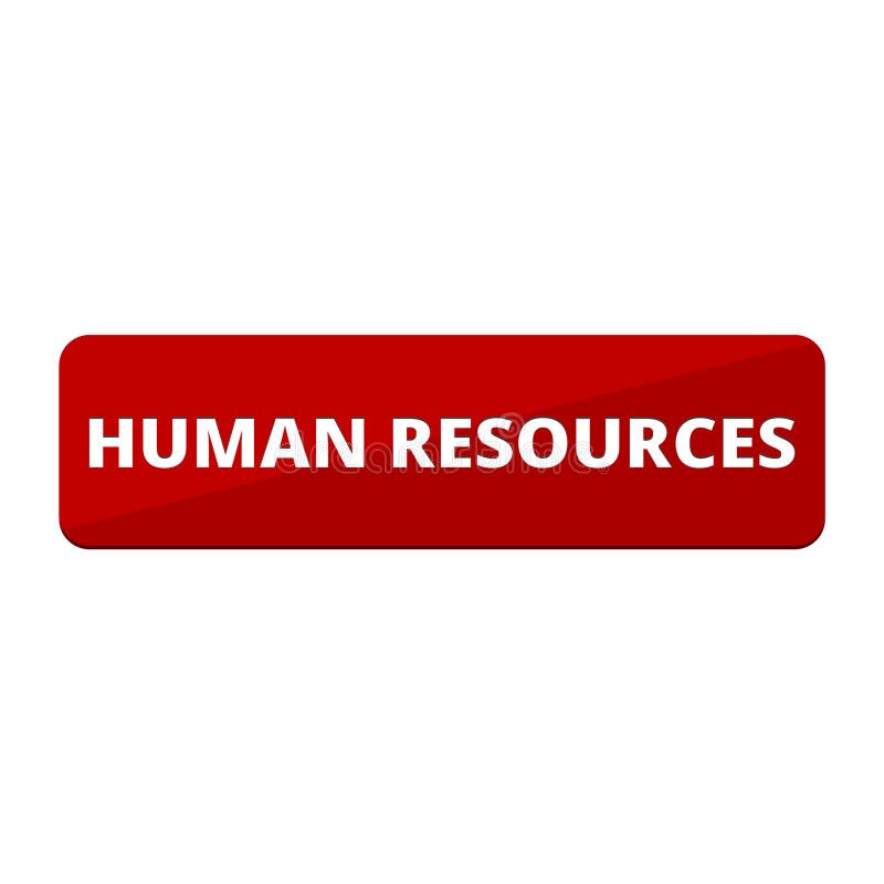 Human resources sign icon stock vector. Illustration of identity ...