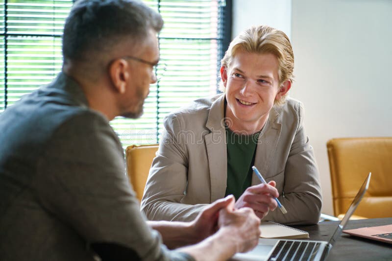 Human Resources, Specifically Hiring Process. Manager Conducting Job ...