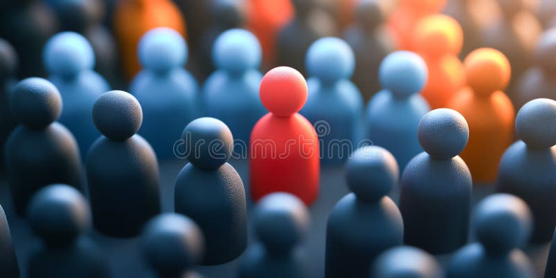 Human Resources Team in 3D Focused on Hiring, Training, and Employee ...