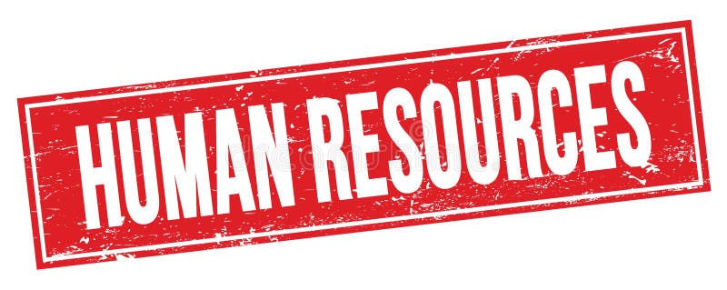 HUMAN RESOURCES Text Written on a Violet Cloud Bubble Stock ...