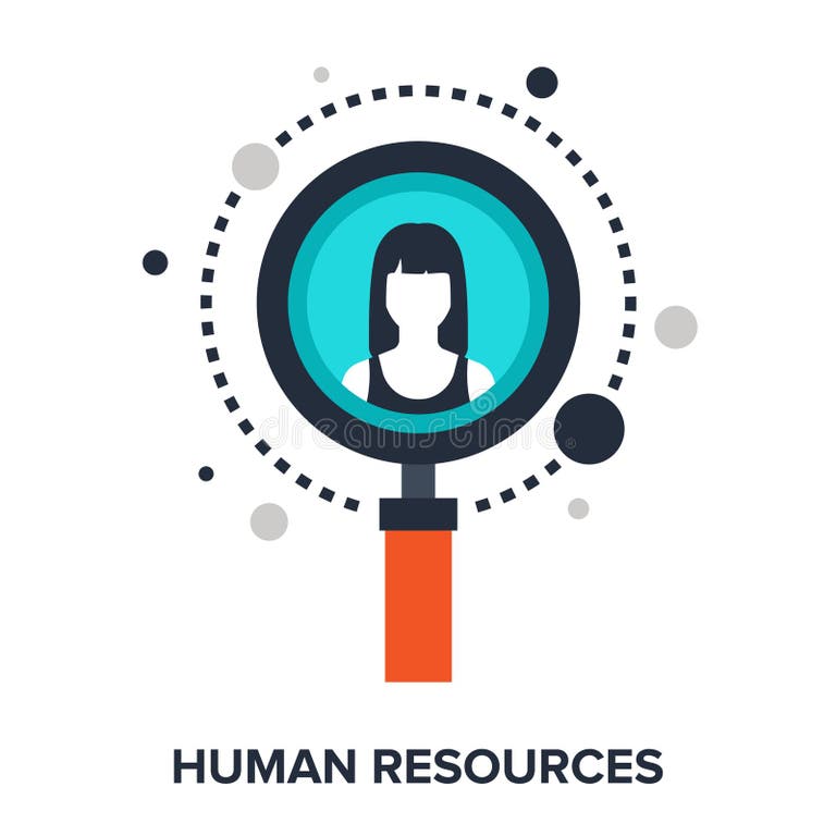 Human Resources Vector Illustration Concept Stock Vector - Illustration ...