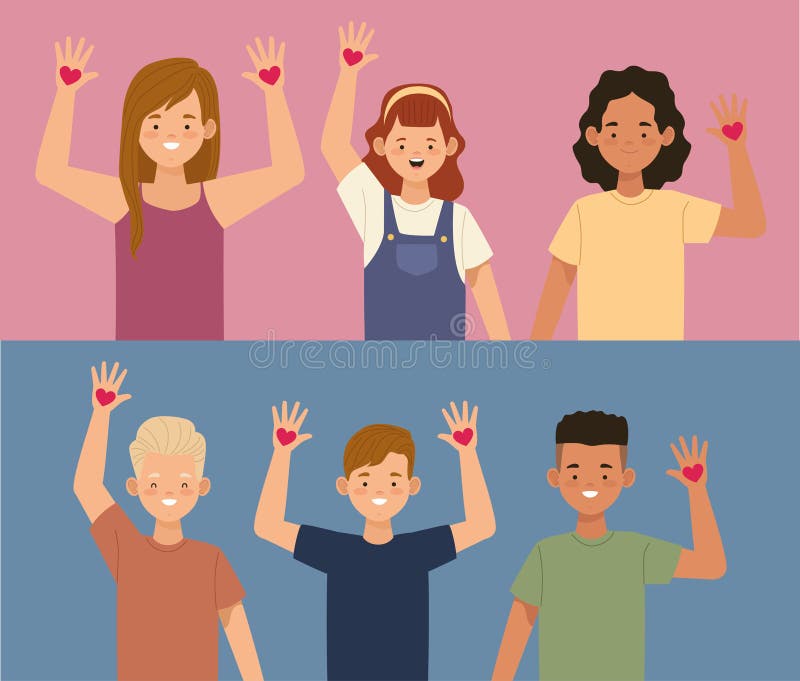 Kids Activists Stock Illustrations – 52 Kids Activists Stock ...