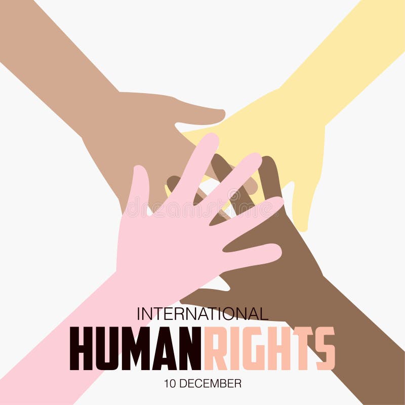 Human Rights Day, Poster, Quotes, Template Stock Illustration ...