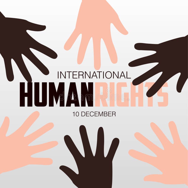 Human Rights Day, Poster, Quotes, Template Stock Illustration ...