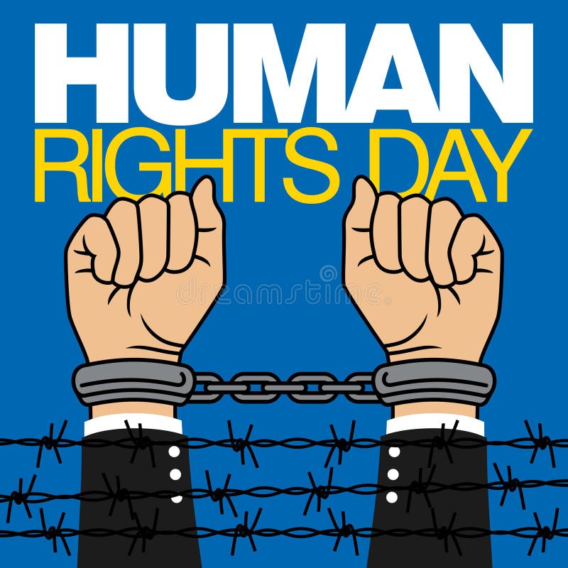 Human Rights Day Vector Template Stock Vector - Illustration of ...