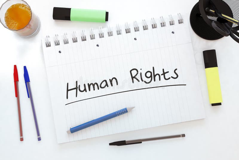 Human Rights stock illustration. Illustration of discrimination - 233843495