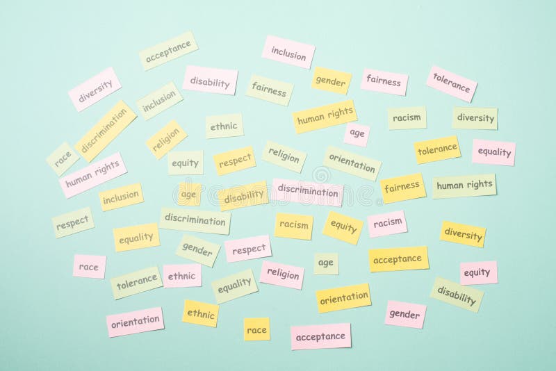 Human Rights, Inclusion, Tolerance, Equality and Diversity Concept ...