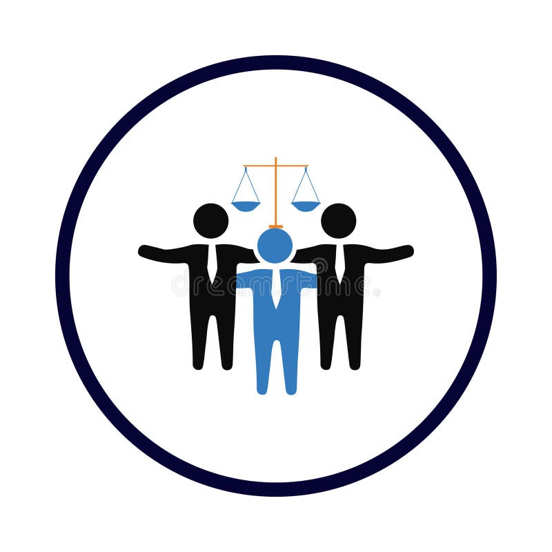 Human Rights, Law, Man, Human Rights Law Icon Stock Vector ...