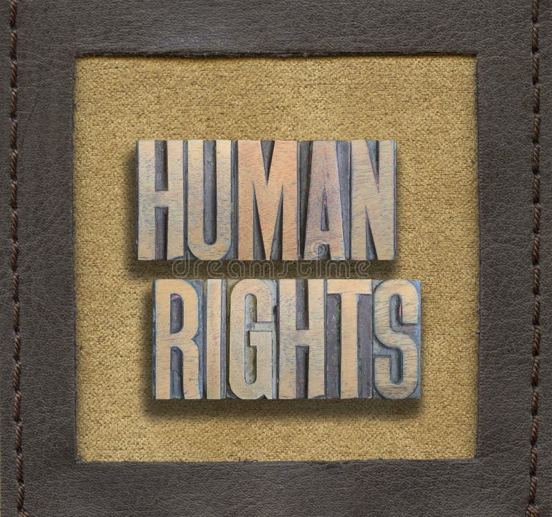 Human rights framed stock image. Image of rough, type - 111034167