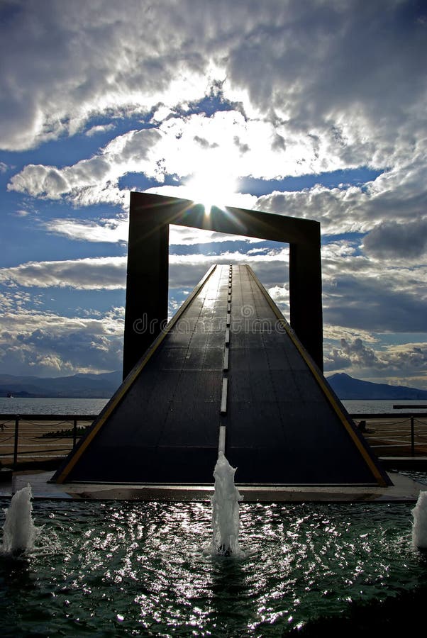 Human Rights Statue in Karsiyaka Stock Photo - Image of ataturk ...
