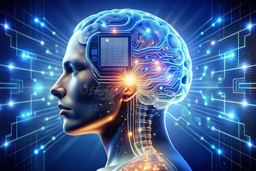 Human-Robot Synergy: AI and Microchip Integration in Technology Stock ...