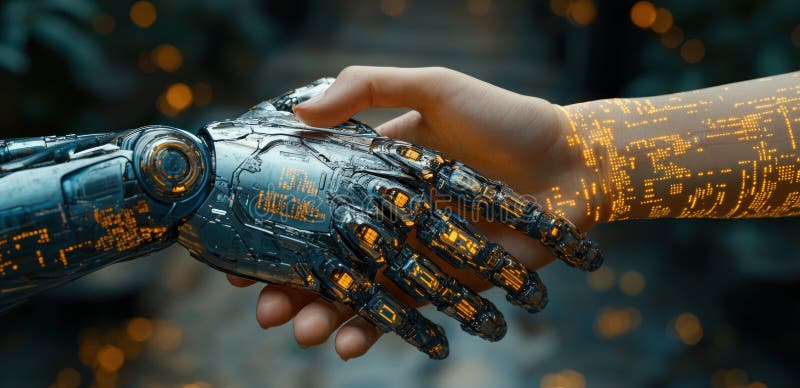Human and Robotic Handshake: Symbol of Future Human-technology ...