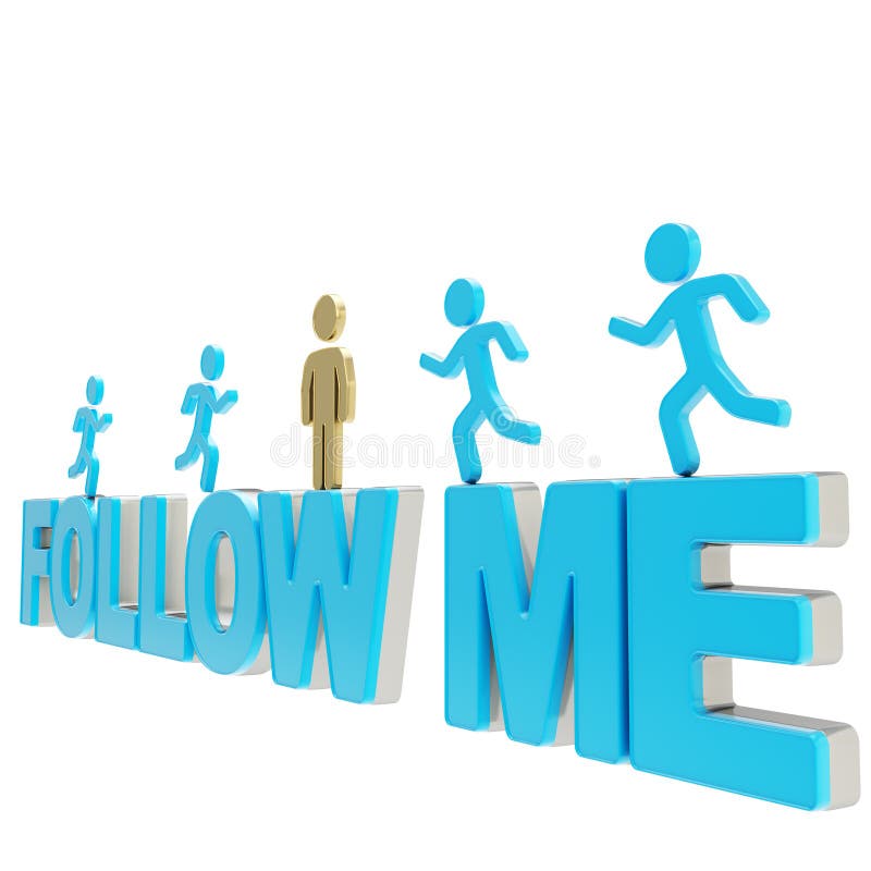 Crowd Follow Me Stock Illustrations – 12 Crowd Follow Me Stock ...
