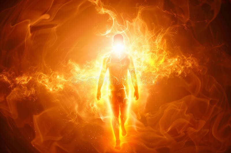 Human S Mental Positive Energy Concept Stock Image - Image of spirit ...