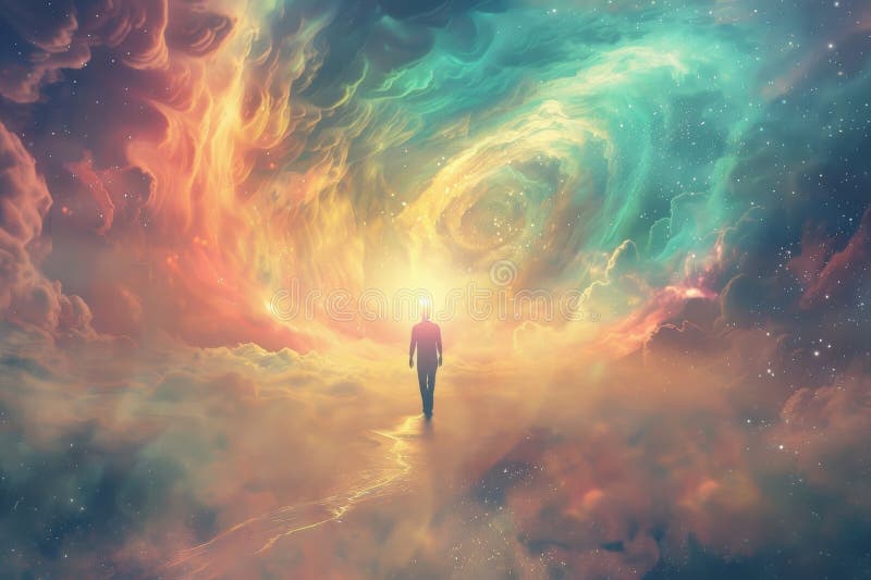 Human S Mental Positive Energy Concept Stock Image - Image of ...