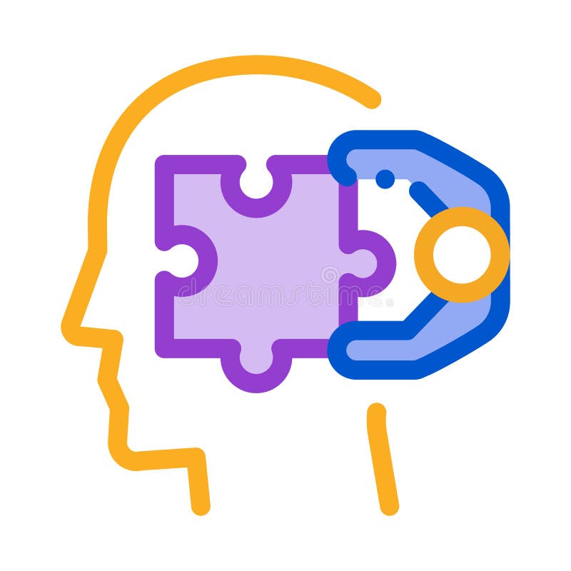 Human Search Engine Optimization Icon Vector Outline Illustration Stock ...