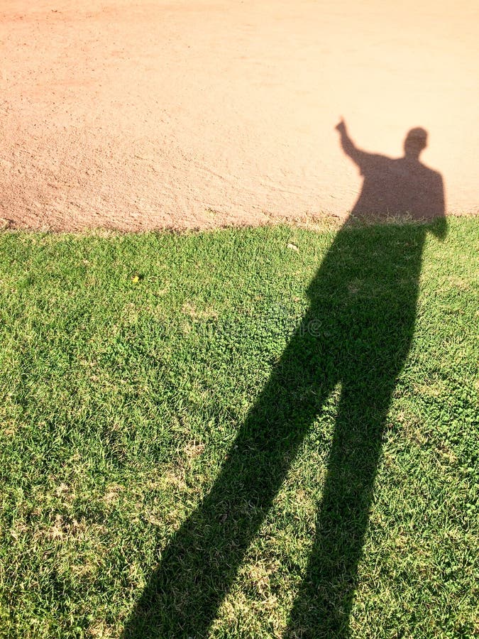 Human shadow on ground stock photo. Image of concept - 182340236