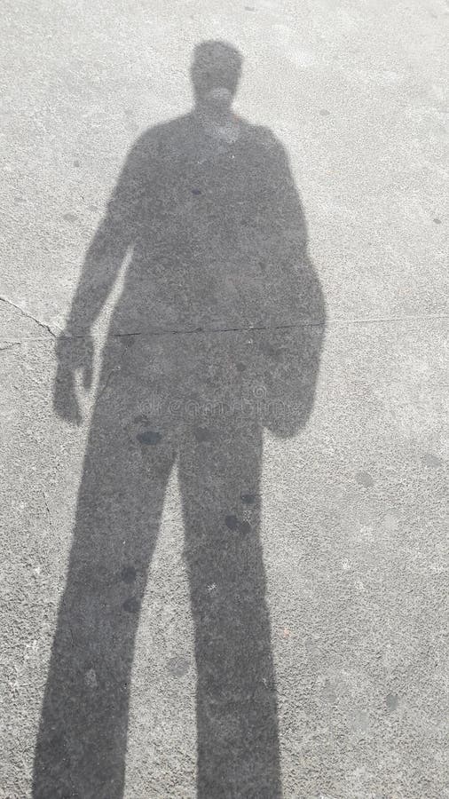 Human shadow stock photo. Image of shade, self, walk - 122775726