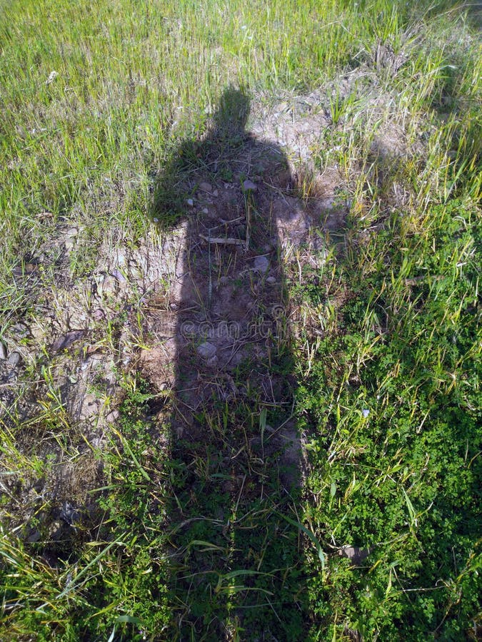 Human Shadow in Picture Hiamchal Pradesh India Stock Image - Image of ...