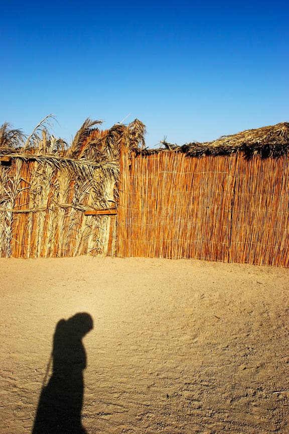 Human shadow at sand stock image. Image of space, egypt - 3808337