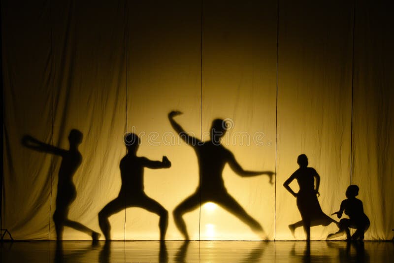 Human shadow show stock image. Image of people, scene - 86664677