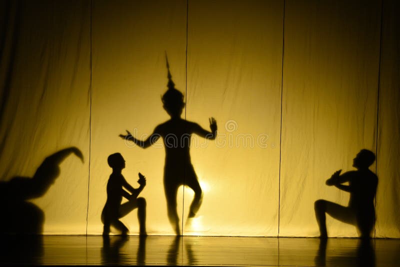Human shadow show stock image. Image of entertainment - 86663941
