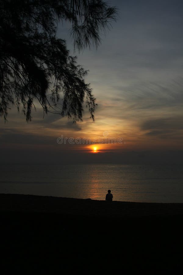 Human shadow and the sun stock photo. Image of peaceful - 89195872