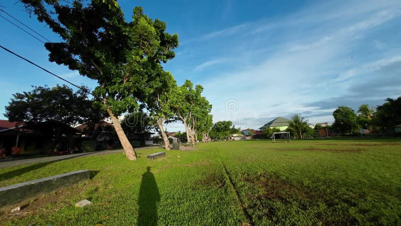 Human Shadow Walking in the Field Stock Video - Video of countryside ...