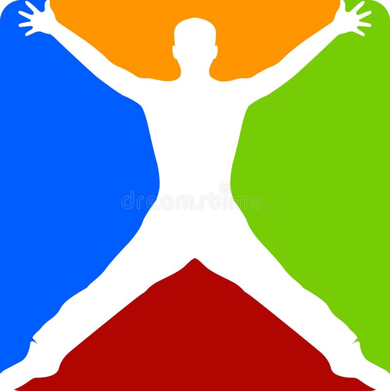 Human body silhouettes stock vector. Illustration of design - 23423596