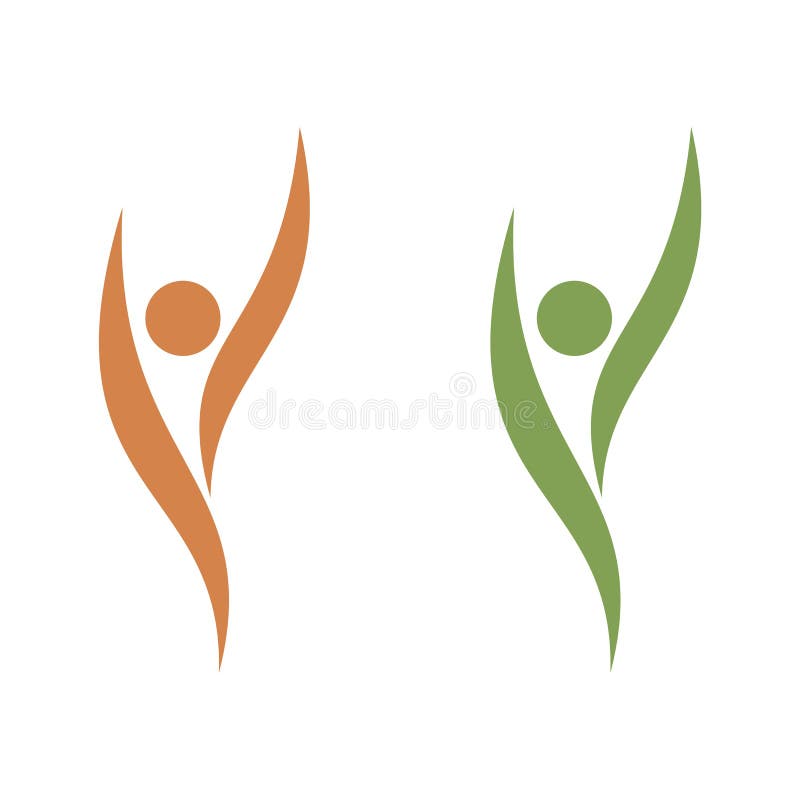 Human Shape Check Mark Logo Template Illustration Design. Vector EPS 10 ...