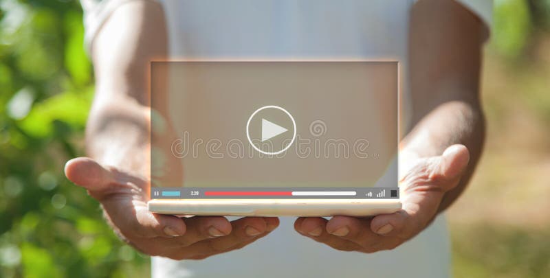 Human Showing 2024. Happy New Year Stock Illustration - Illustration of ...