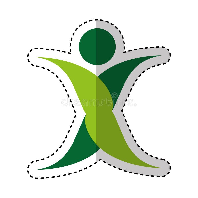 Human Silhouette Ecology Icon Stock Vector - Illustration of profile ...