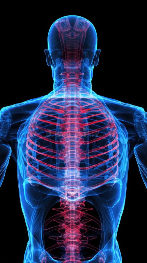 Human Skeletal and Muscular Systems Anatomy Stock Illustration ...