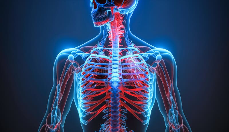 Human Skeleton, Circulatory System and Bones Concept, Generative AI ... Human Skeleton, Circulatory System and Bones Concept, Generative AI ...