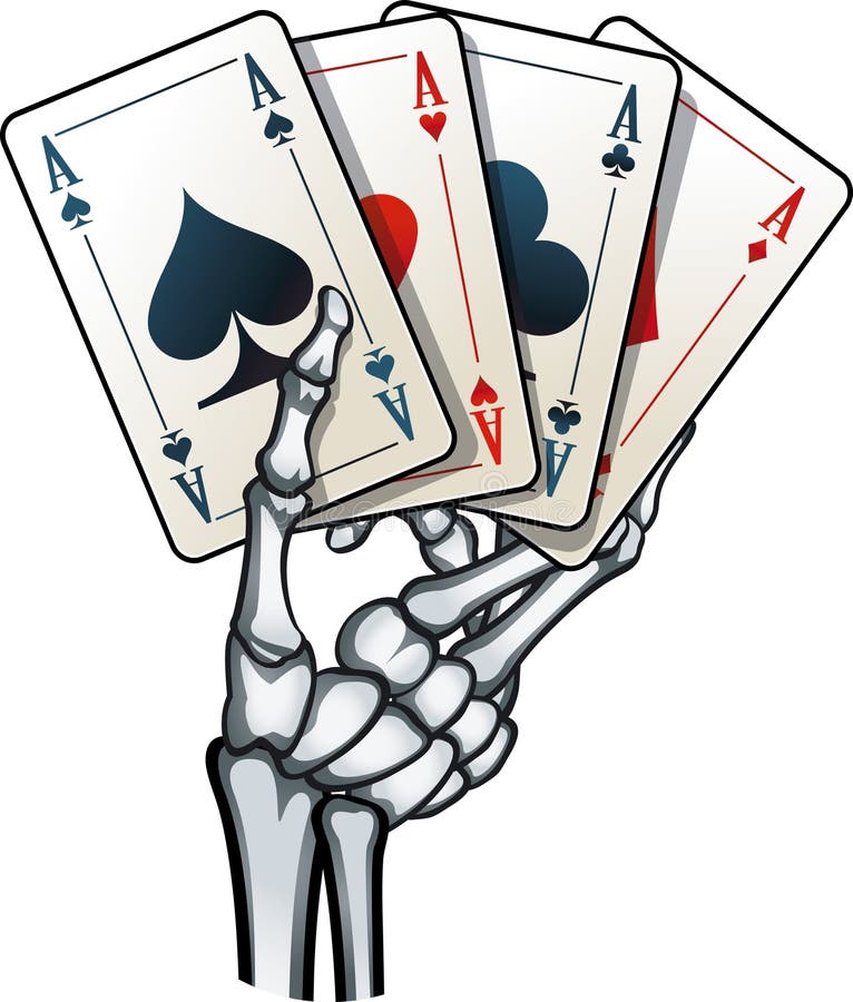 Skeleton Playing Cards Stock Illustrations – 223 Skeleton Playing Cards ...