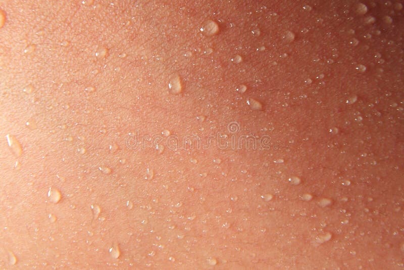 Human Skin and Sweat stock image. Image of sweating, skin - 76046299