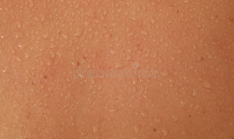 Human Skin and Sweat stock photo. Image of shower, science - 80731680