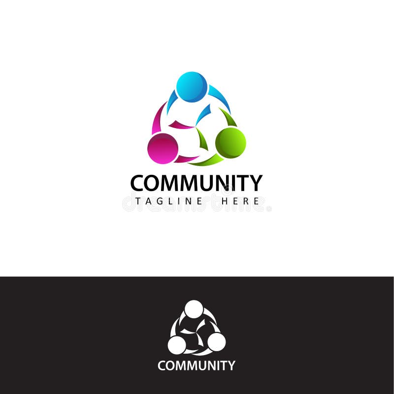 Human Social, Community Logo Template Design Vector Stock Vector ...