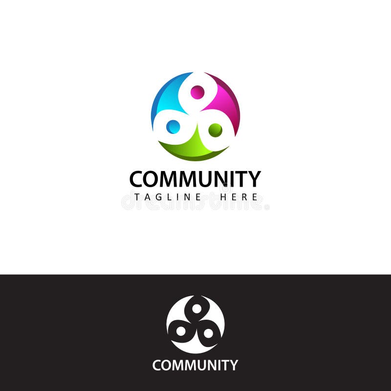 Human Social, Unity, Together, Connection, Relation, Community Logo ...