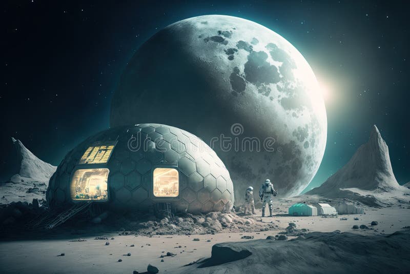 Unknown Planet from Outer Space. Space Nebula. Cosmic Cluster of Stars ...