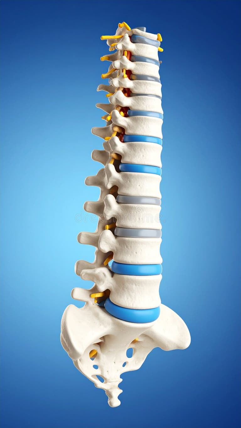 Intervertebral Joints Stock Illustrations – 397 Intervertebral Joints ...
