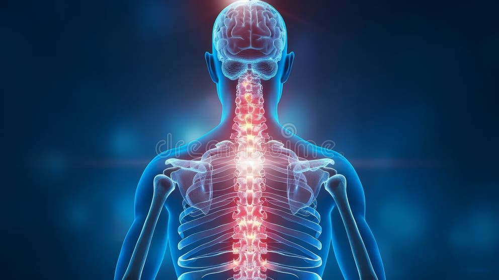 Spinal Cord Human Stock Illustrations 6076 Spinal Cord Human Stock Illustrations Vectors