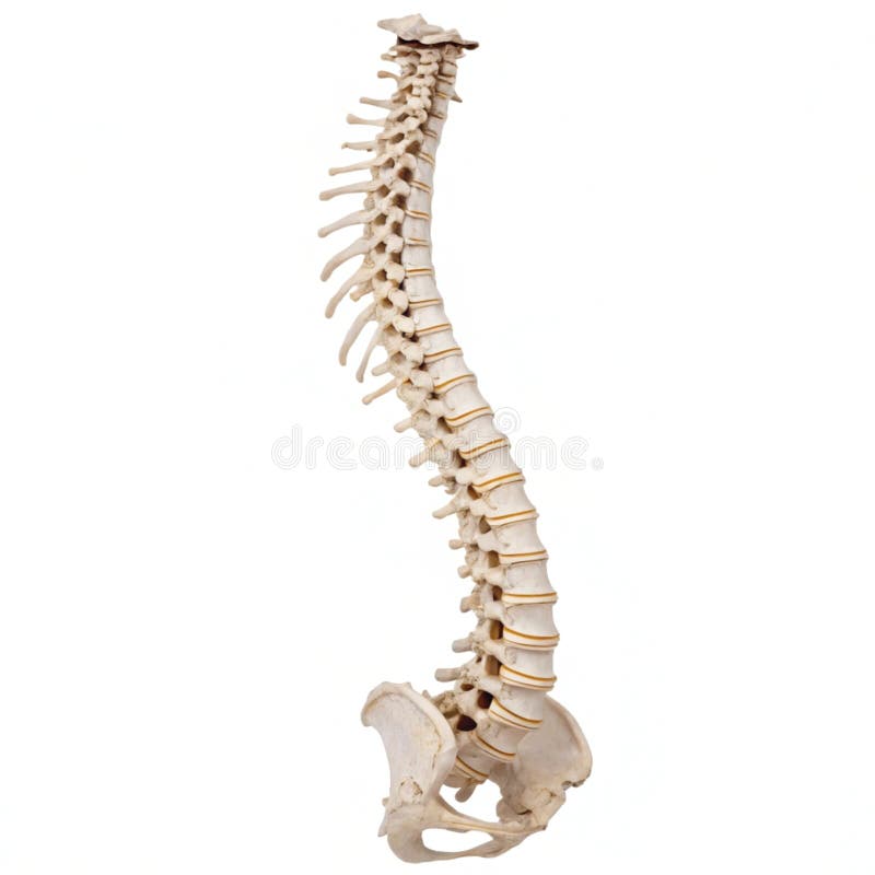 Human Spine Transparent Stock Illustrations – 2,140 Human Spine ...