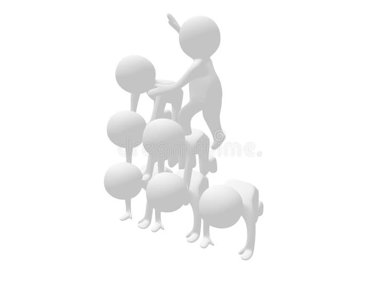 Human stair stock illustration. Illustration of figure - 12451464